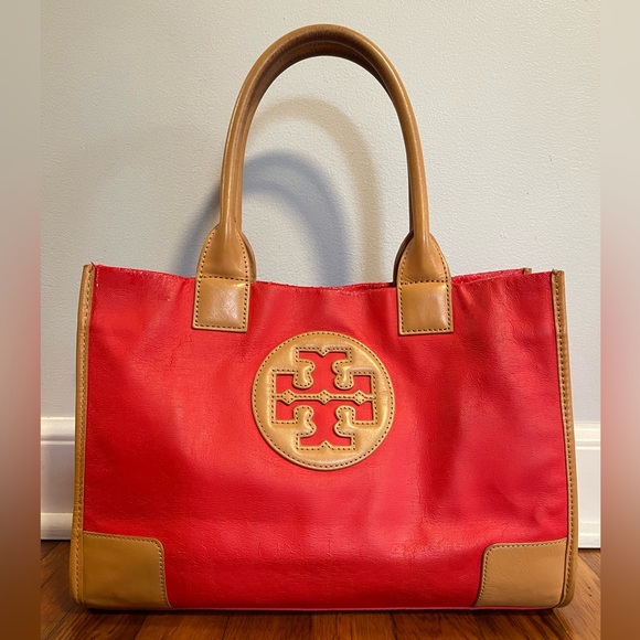Tory Burch | Bags | Beautiful Tory Burch Monogram Leather Tote | Poshmark